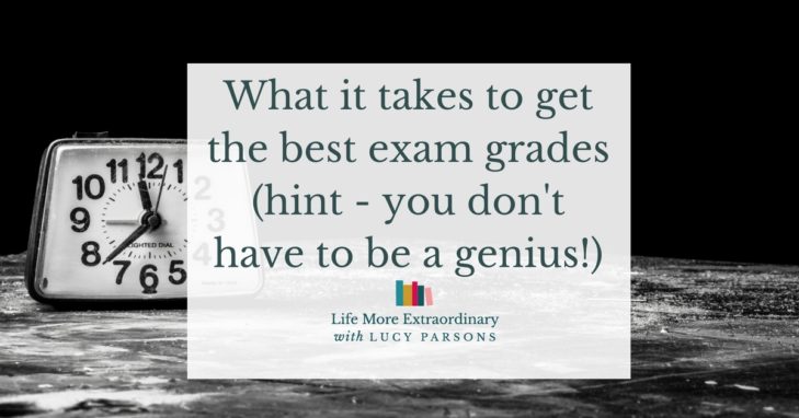 Time management and commitment get great exam results