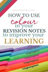 How to use colour in your revision notes to improve your learning