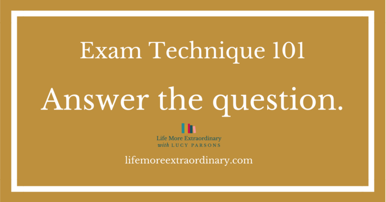 3 Ways to Improve Your Exam Technique Fast