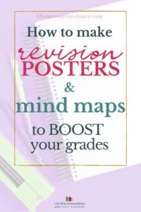 How to make revision posters and mind maps to boost your grades