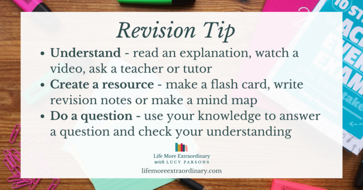How to revise for exams in years 7, 8 and 9: revision tips and techniques