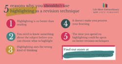 Why you shouldn't use highlighting as a revision technique - Lucy Parsons
